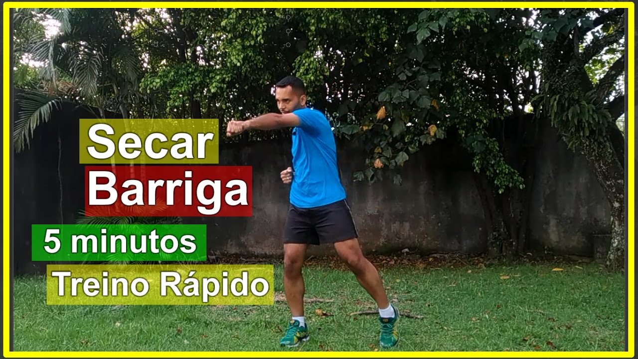 Exercícios para secar a barriga - YouTube