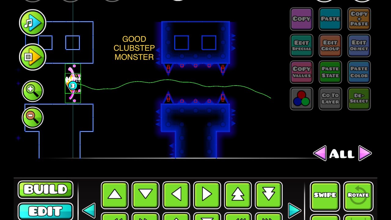 How To Make A GOOD CLUBSTEP Monster in geometry dash - YouTube
