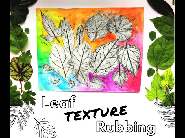 Frottage Art For Kids