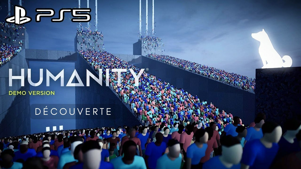 HUMANITY : Découverte d'un action-puzzle game sur le destin de l'humanité | Gameplay PS5 (Demo ...