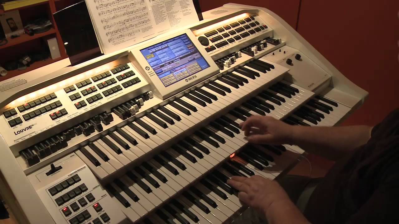 Wersi Louvre Organ - What a wonderful world - Nobelprice.mov - YouTube