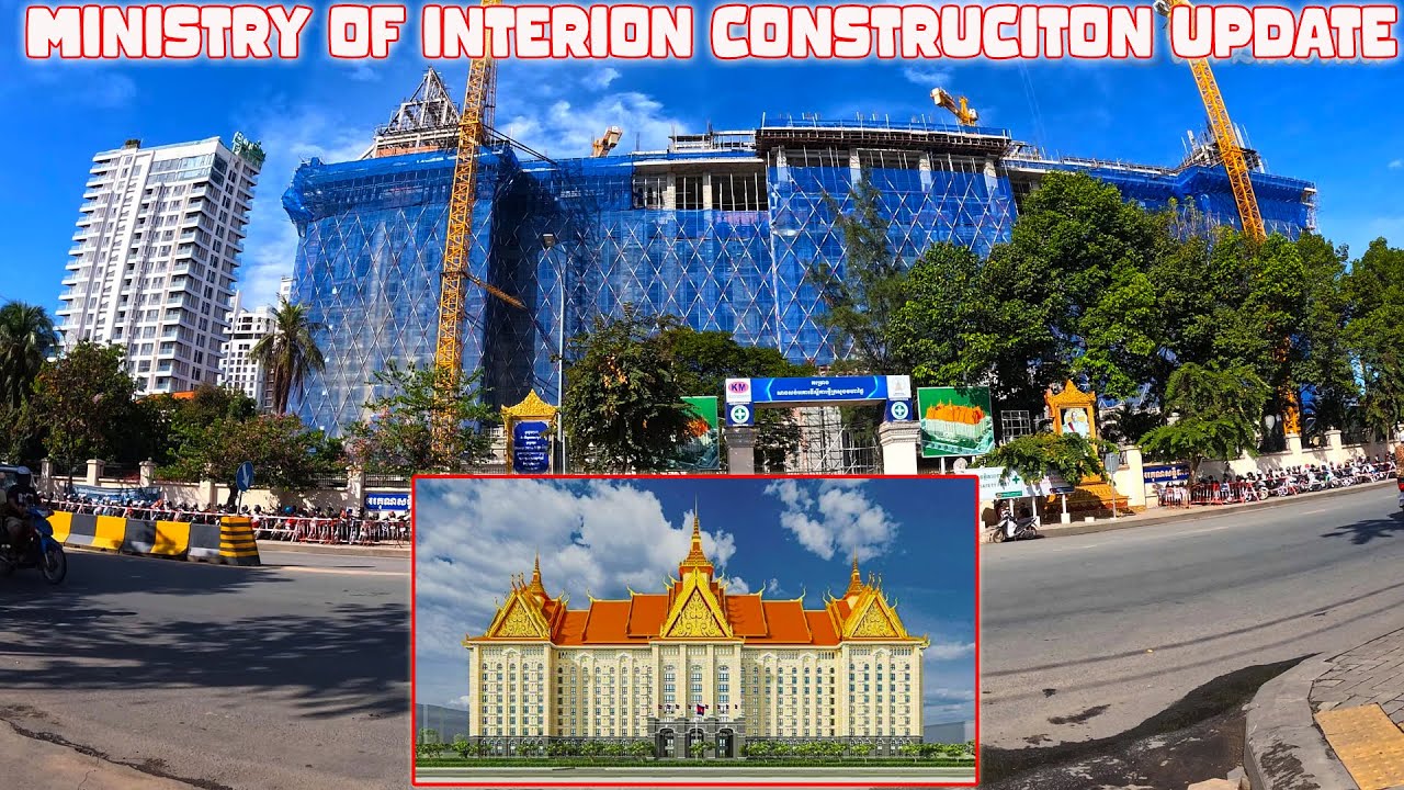Ministry of Interion Construction Site Update New Building - YouTube