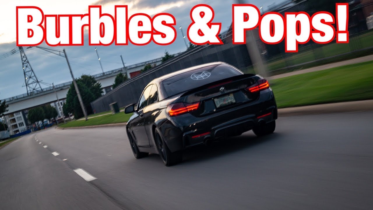 Stage 1 BMW 428i Exhaust Notes (Tuned w/ Bootmod3) - YouTube