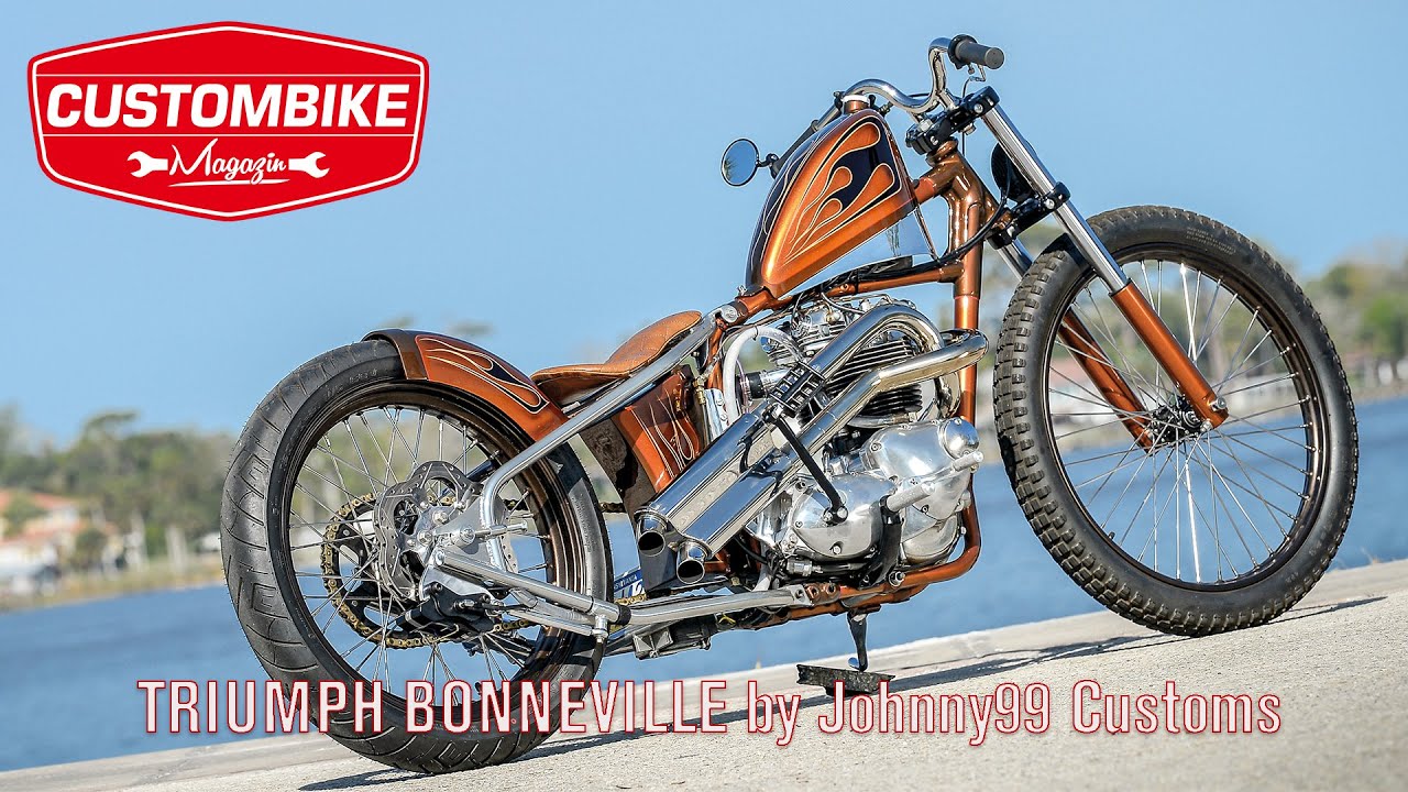 TRIUMPH BONNEVILLE Rigid Frame - YouTube