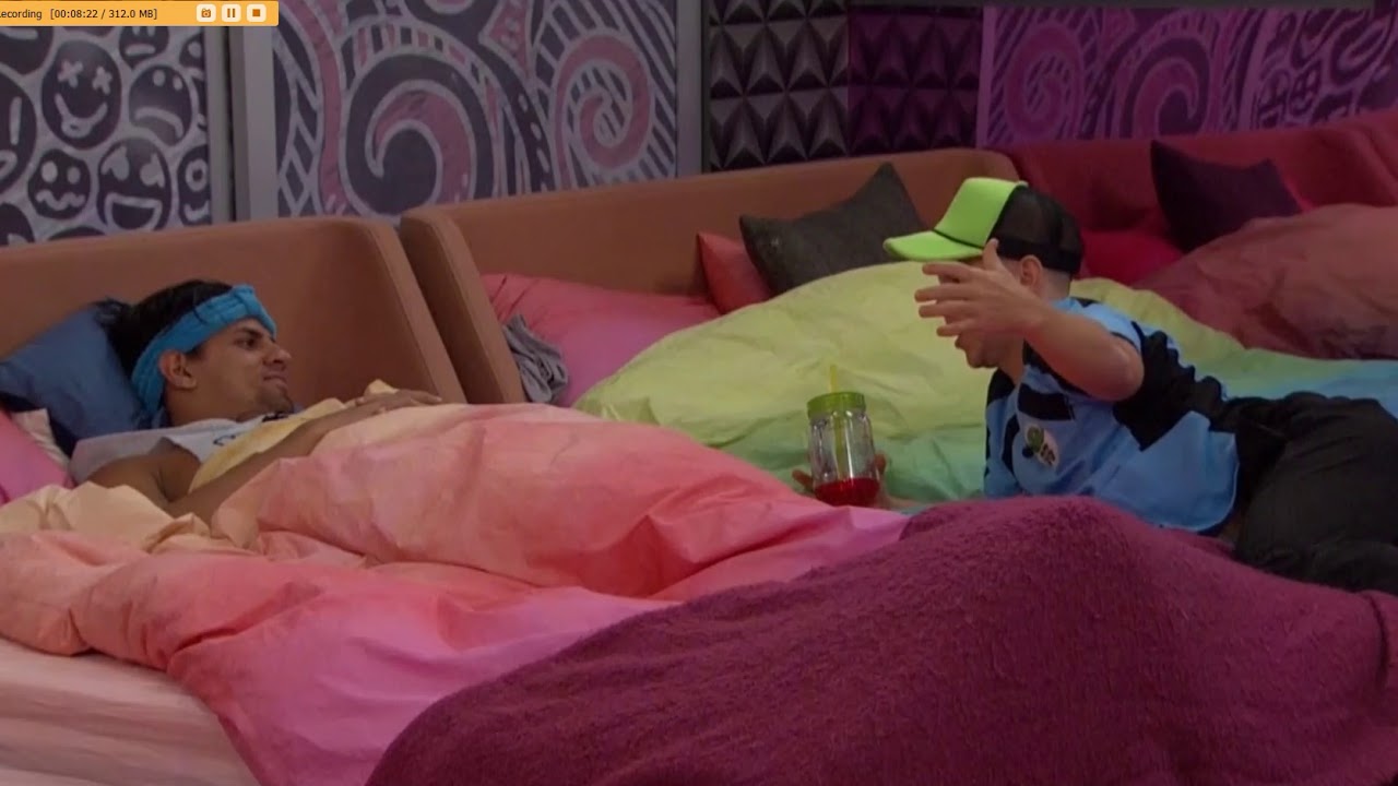 BB20 JC and Fessy after veto Big Brother - YouTube