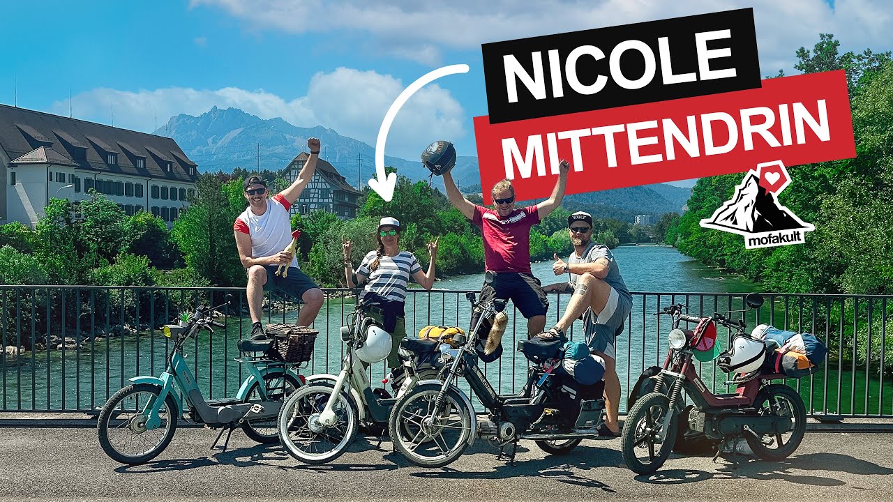 Tour de Suisse | Mofa ROADTRIP durch die Schweiz - YouTube