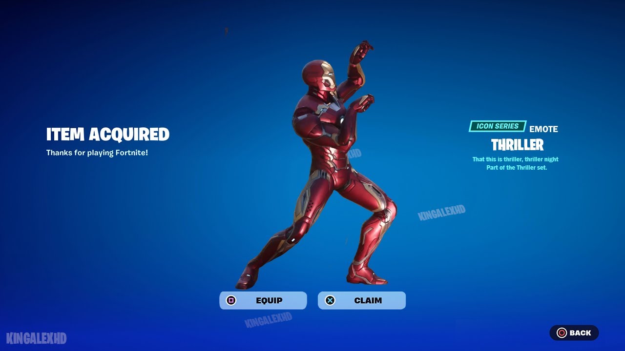 How To Get MJ Thriller Emote NOW FREE in Fortnite! (Free MJ Thriller ...