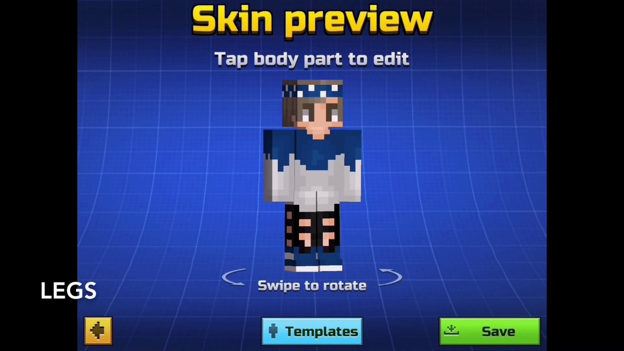 Blue ICE Boy [Skin] - YouTube