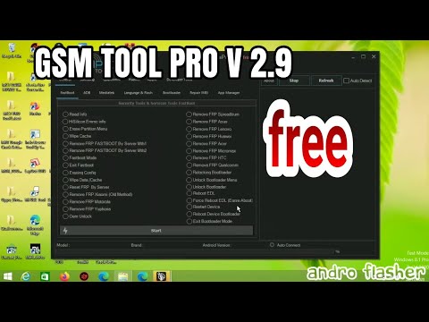 GSM TOOL PRO V2.9 | BYPASS MI | ALL IN ONE FRP - YouTube