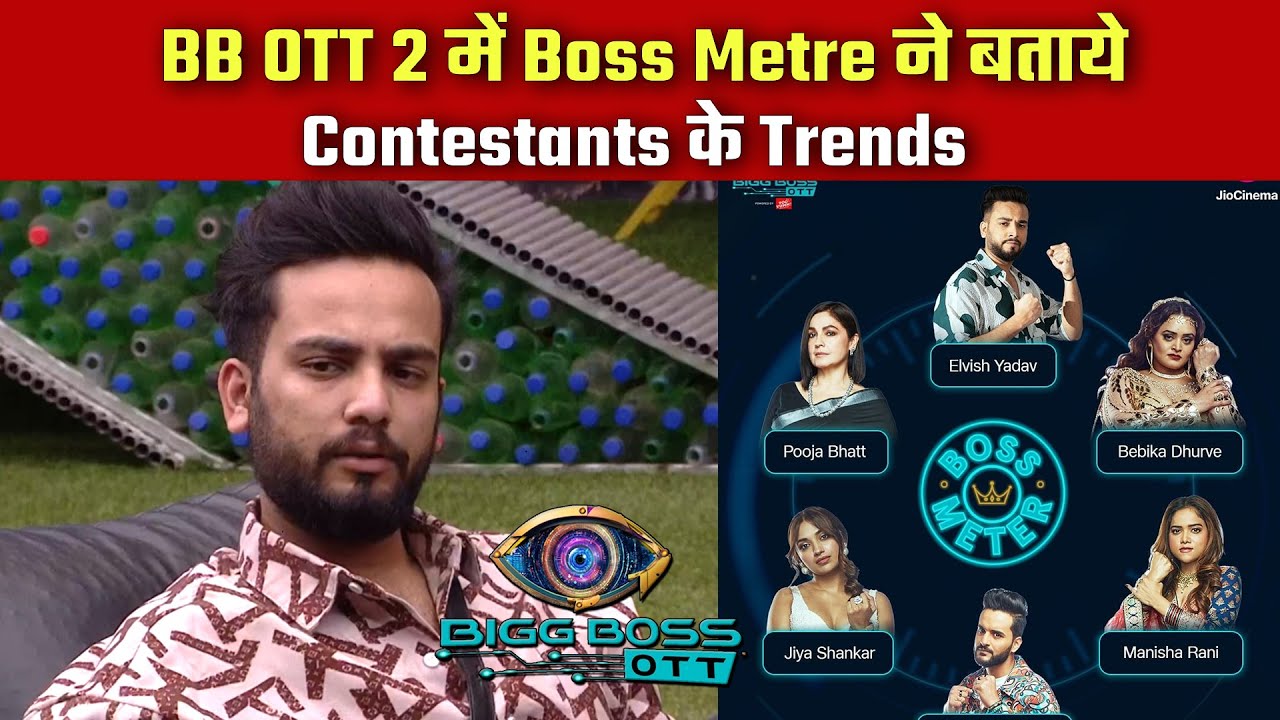 BB OTT 2 Boss metre revealed the trends of the contestants ! - YouTube