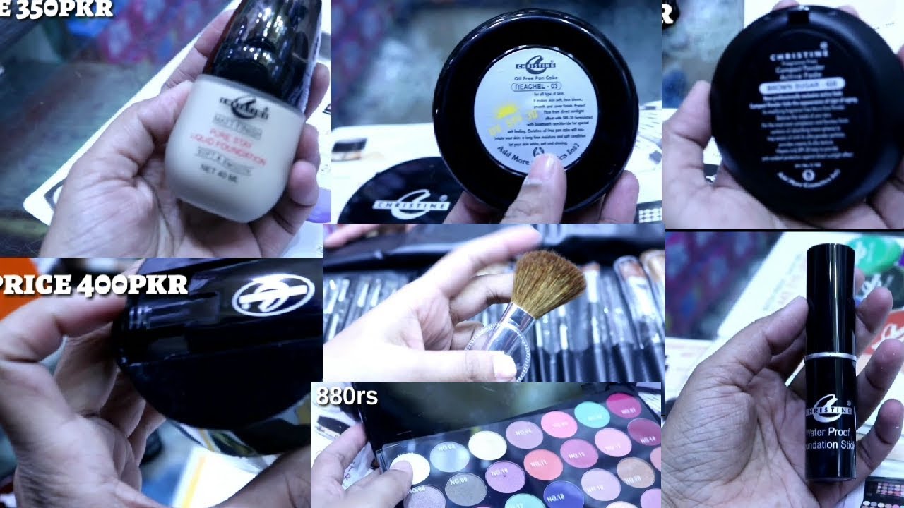 Christine Cosmetic Complete Haul || Original Product || Economical ...