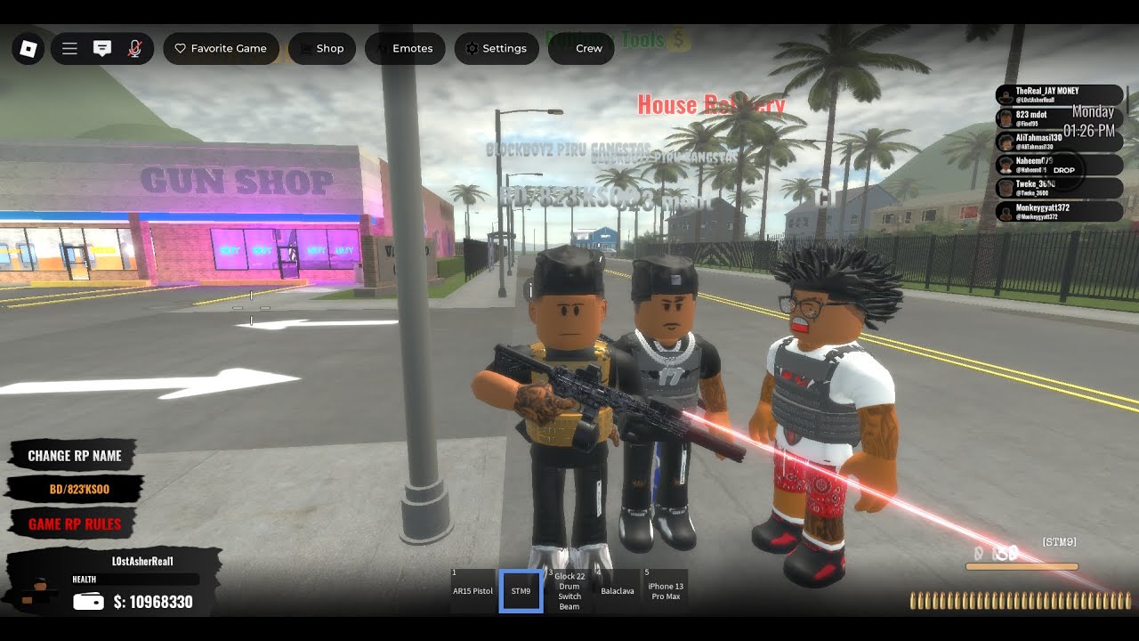 THE HOOD PT.1 [ROBLOX GTA RP] #chicago #roblox #robloxhood - YouTube