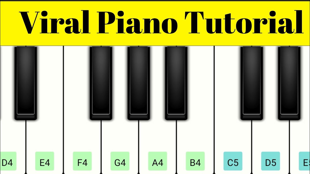 Viral Piano Tutorial Music|Covered By Piano master🎹 #piano #pianomusic ...