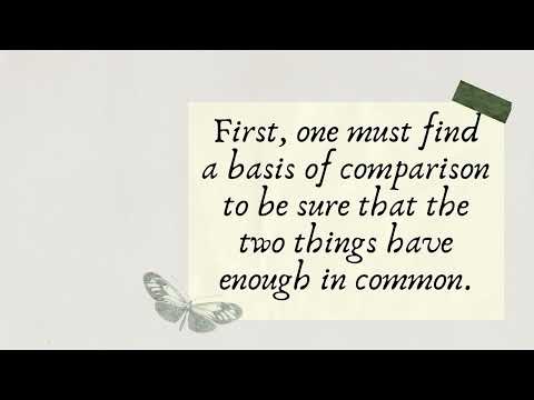 Compare and contrast the contents of the materials viewed with outside ...