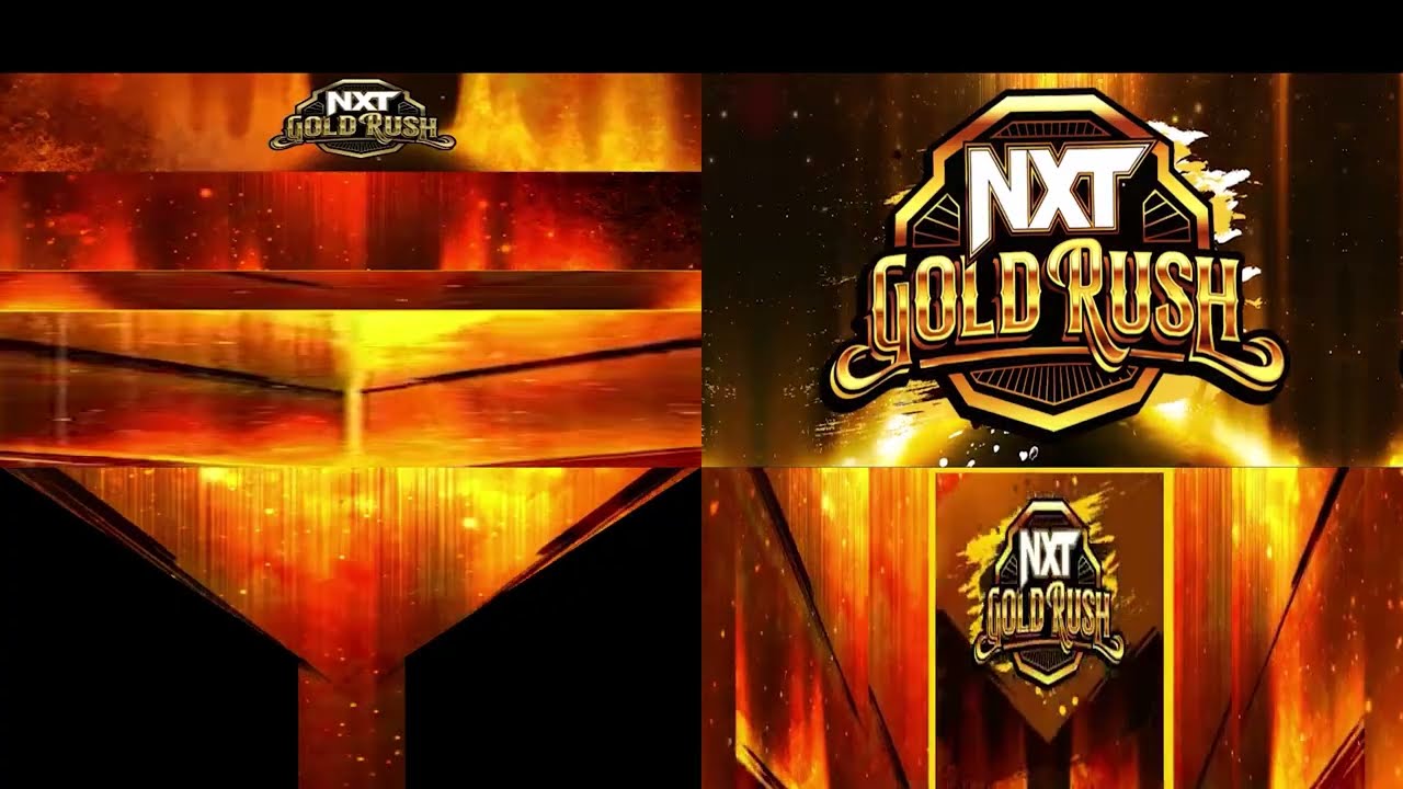 WWE 2K24 NXT Gold Rush Graphics Pack - YouTube