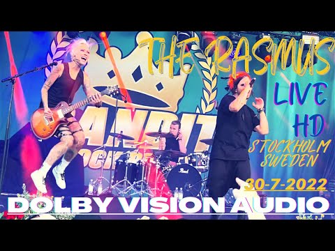 THE RASMUS | Full Live | HDR Dolby Atmos Audio | @kungsträdgården, Stockholm 🇸🇪 30-7-2022