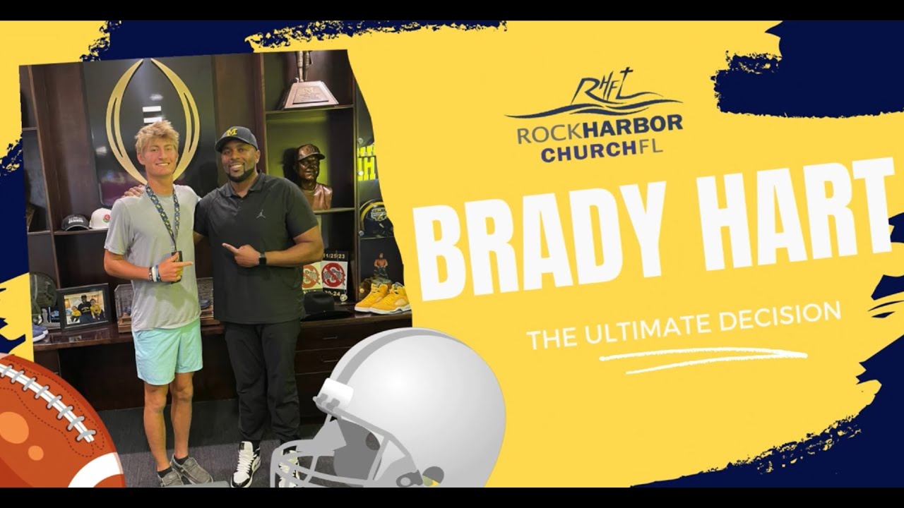 Brady Hart - Committed to Michigan Football: The Ultimate Diction - YouTube