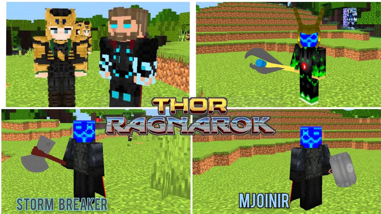 THOR V2 ADDON/MOD IN Minecraft PE/BEDROCK 1.17 For Android/PC ️ ...
