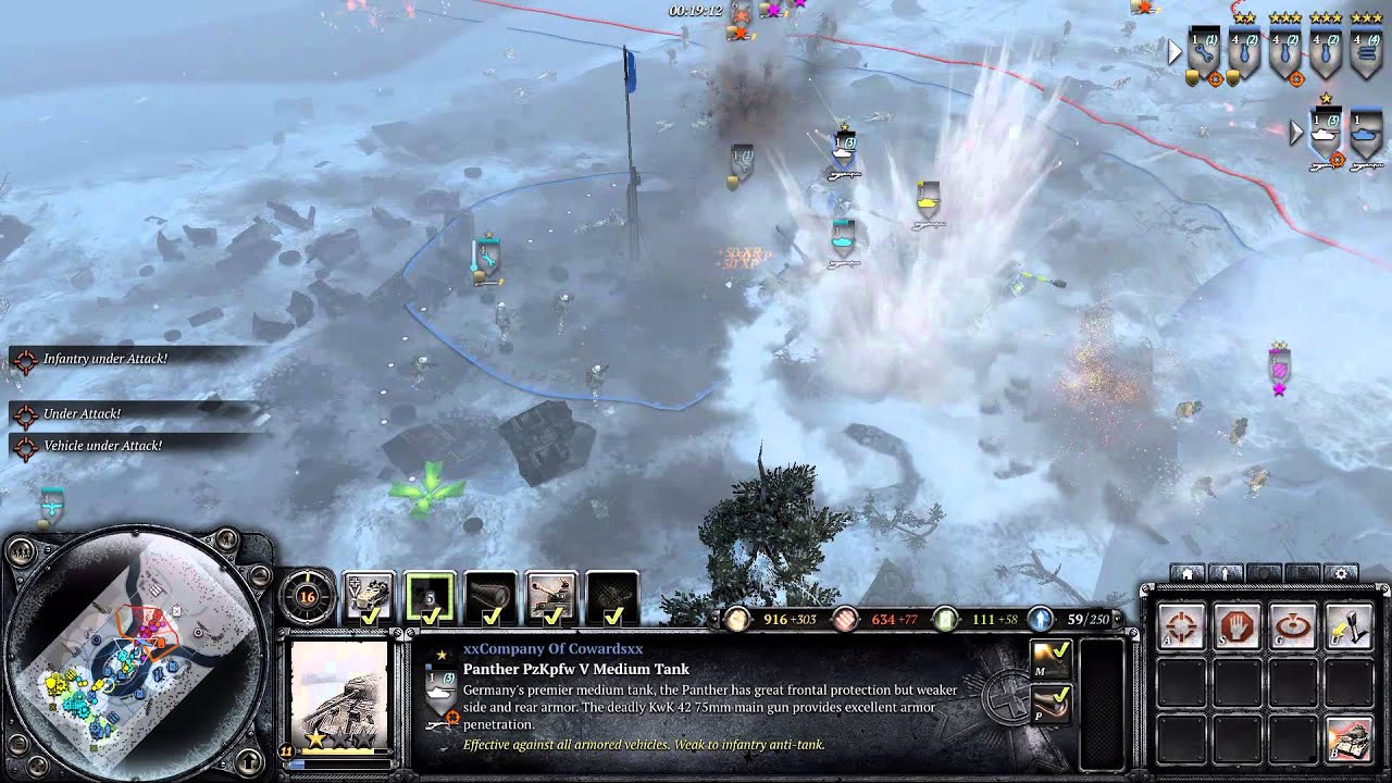 COH 2 6_p River's Bend by xxCOMPANY OF COWARDSxx - YouTube