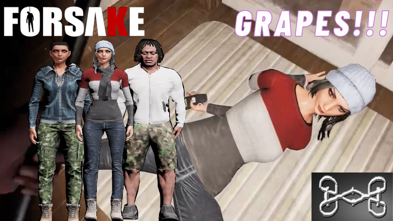 Grapes Getting Squashed | Forsake - YouTube