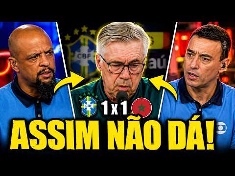 🚨 ASSIM NÃO DÁ! FELIPE MELO EXPÕE ERRO GRAVE DE ANCELOTTI APÓS O EMPATE E RIZEK REAGE!