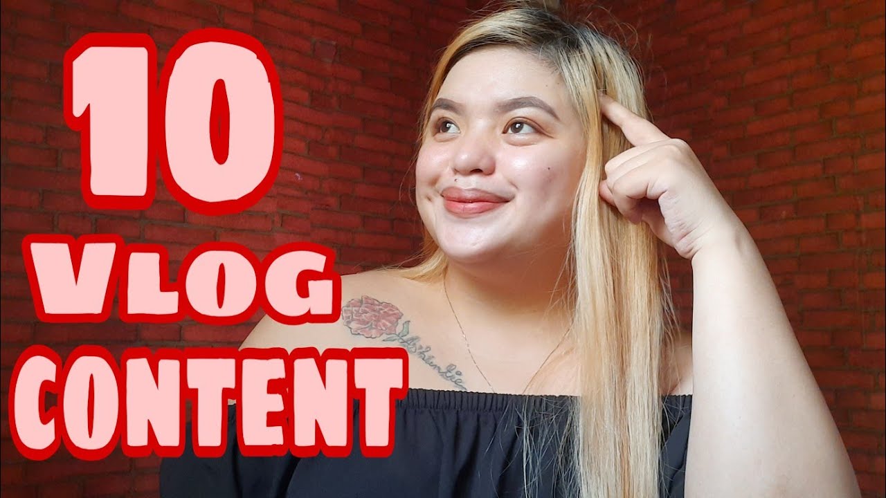 TOP 10 VLOG IDEAS - YouTube