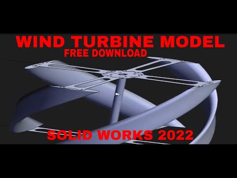 Wind Turbine 3D Model, Effective And Efficient Wind Turbine, Wind ...