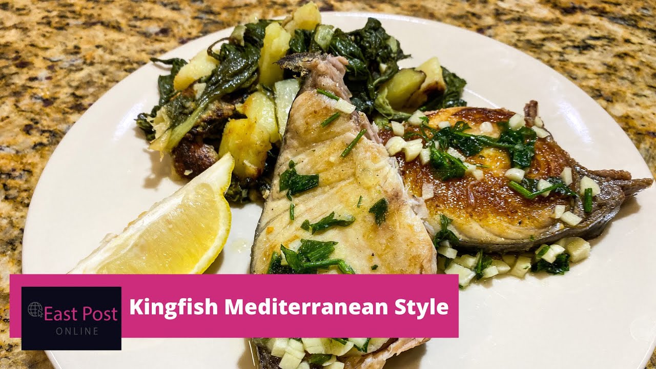 Kingfish Mediterranean Style - YouTube