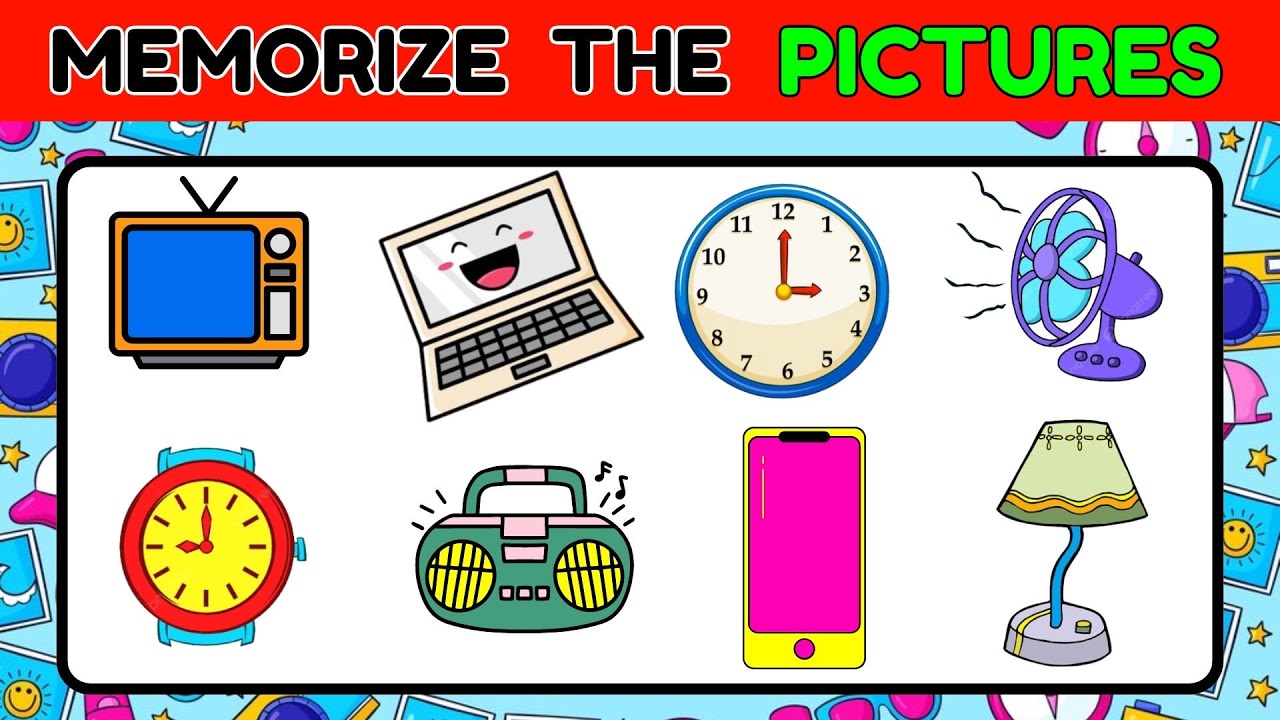 5 Minutes Memory Test: How Good is your memory - YouTube