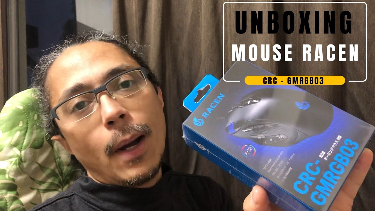 UNBOXING MOUSE RACEN - CRCGMR GB03 - マウスレースン - YouTube