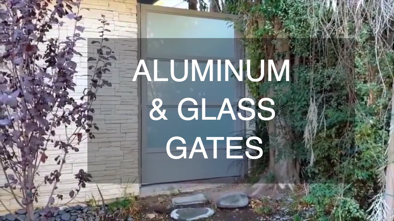 Awesome Contemporary Designed Gates Defy Rust & Protects Home - YouTube