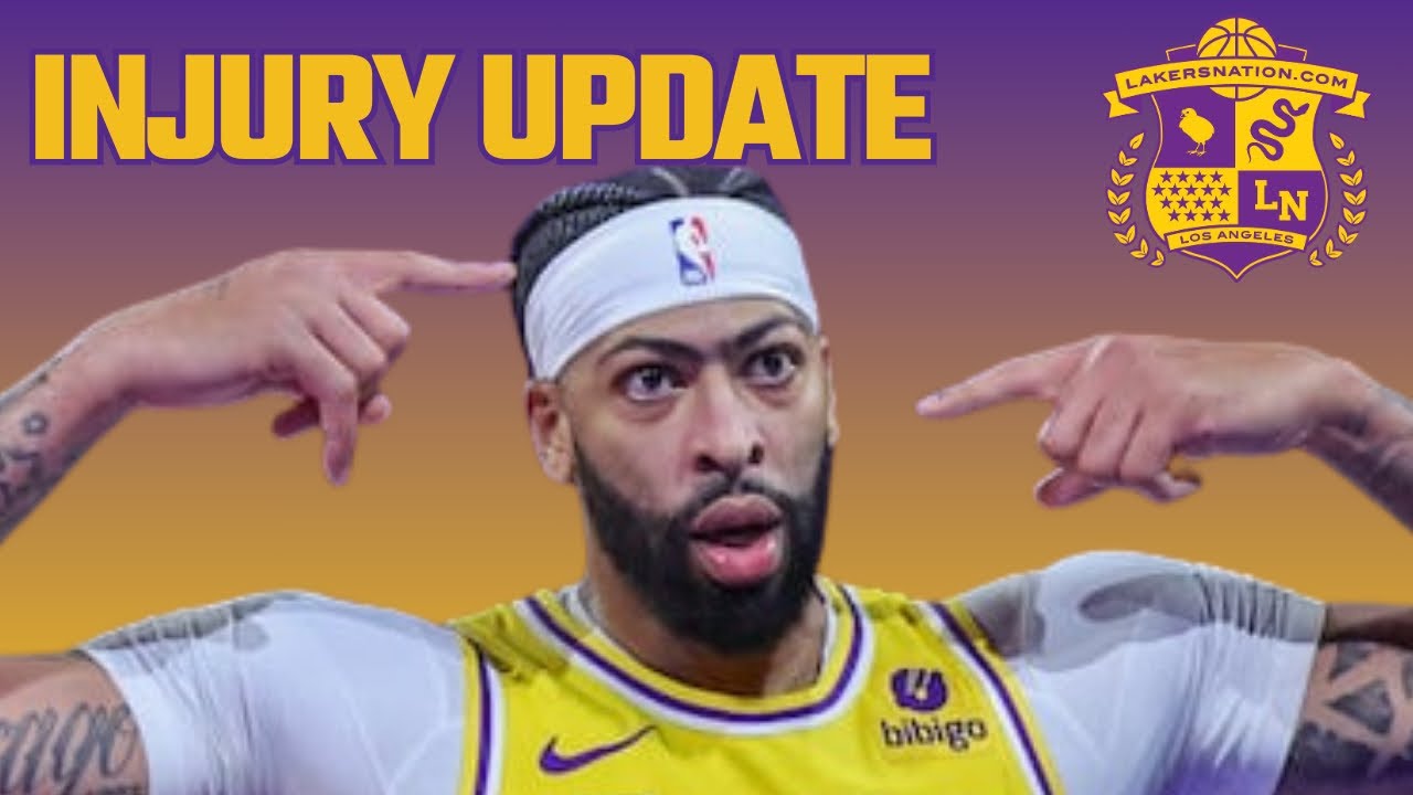 Troubling Anthony Davis Injury Update As Lakers Struggle - YouTube