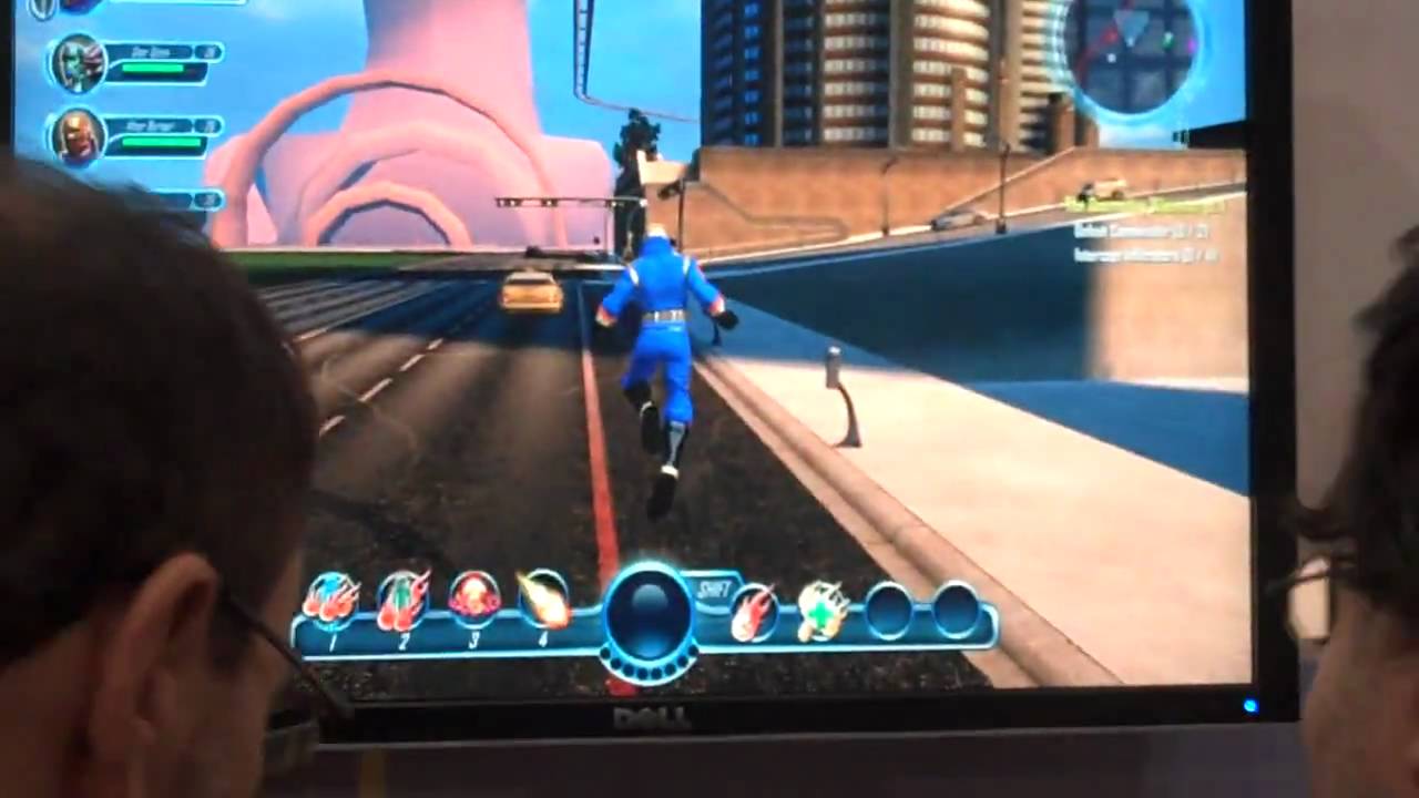 DC Universe Online Gameplay Fire Powers - YouTube