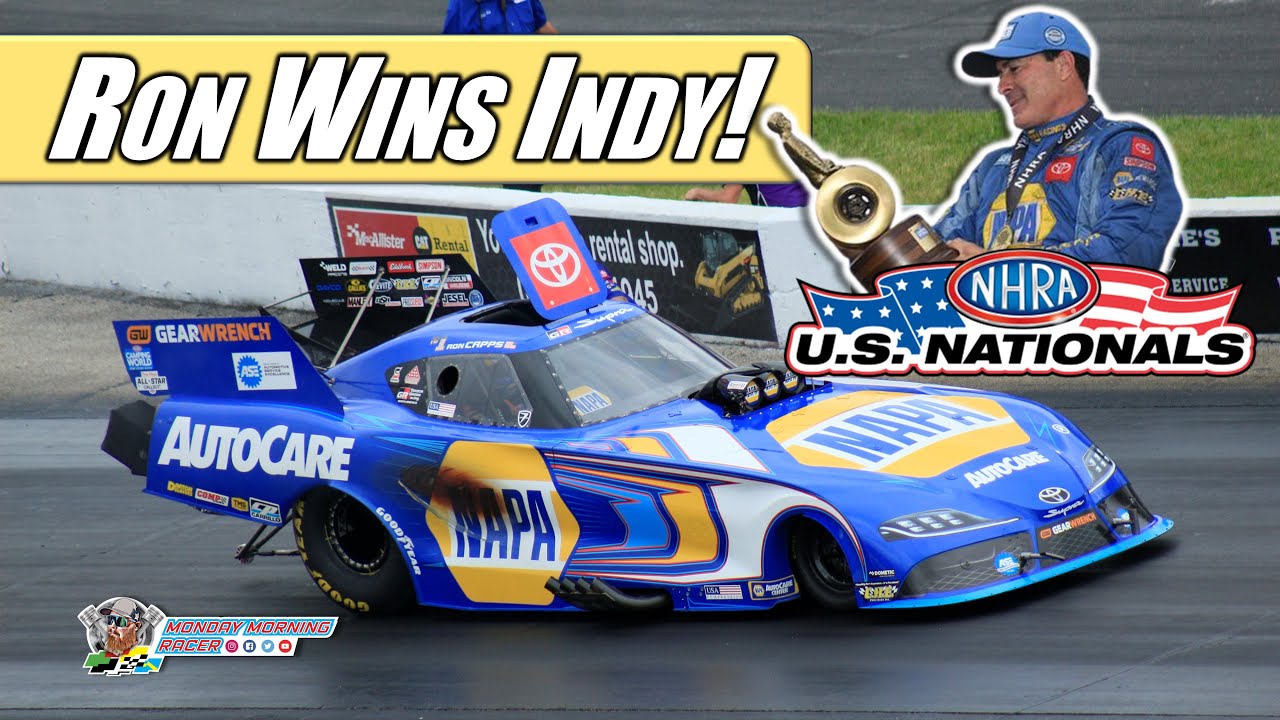 Ron Capps Wins The US Nationals! NHRA Funny Car Drag Racing 2022 - YouTube
