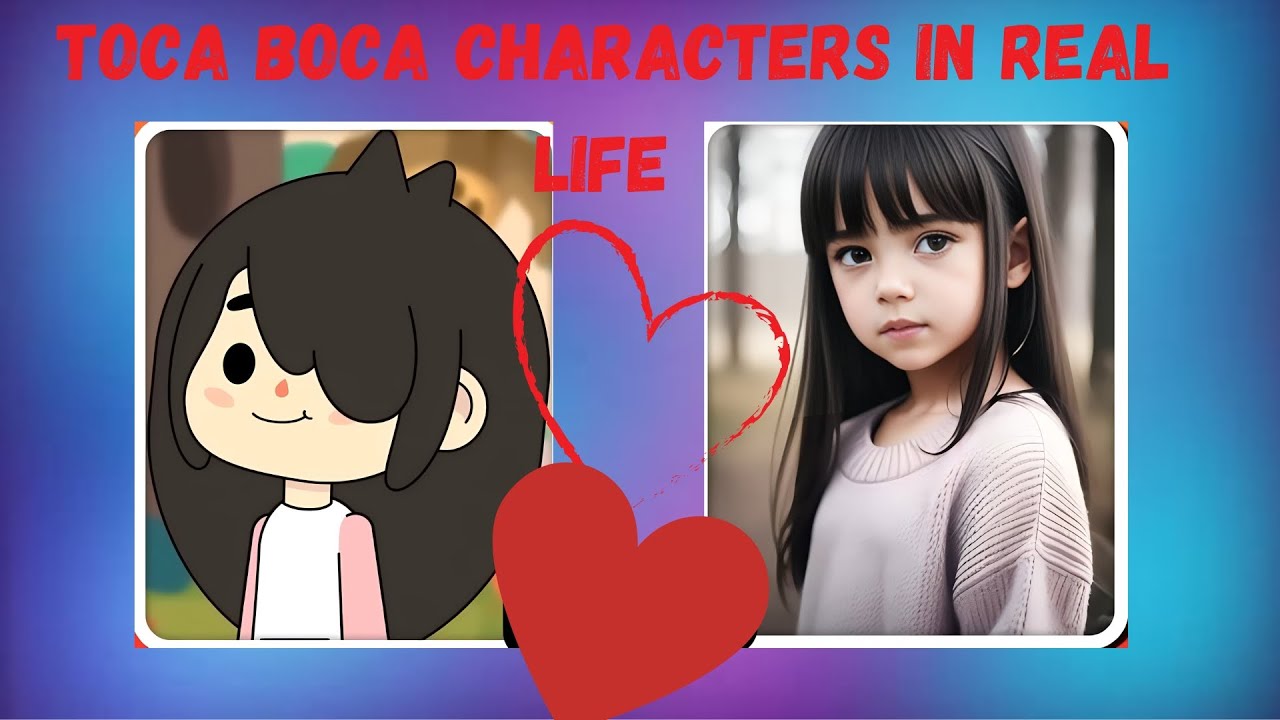Toca Boca characters in real life ️ #tocaboca #tocaworld #tocalifeworld ...