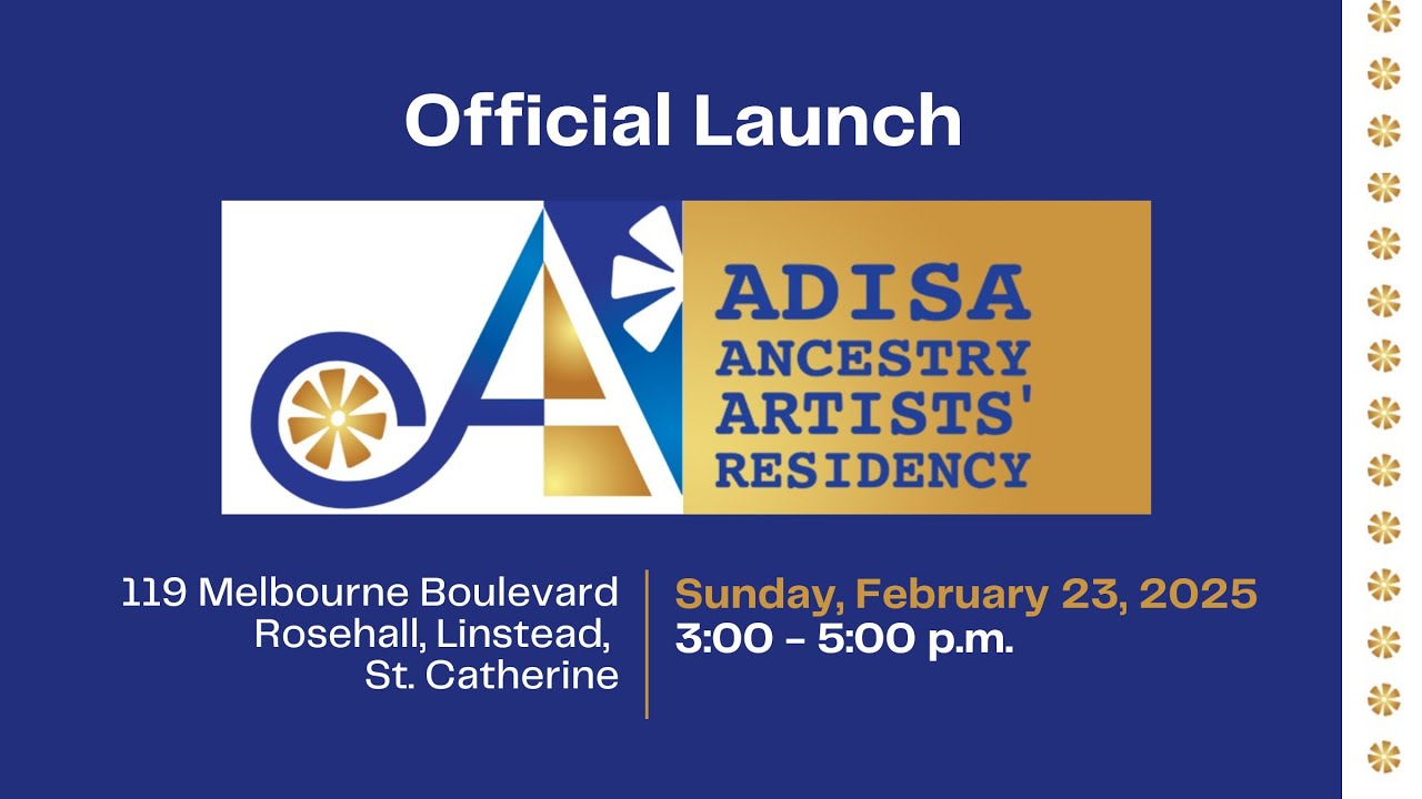 ADISA Ancestry Artists' Residency Launch Celebrations Edited - YouTube