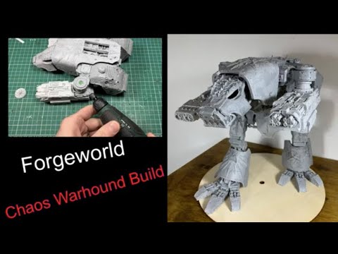 forgeworld - 40k chaos mars pattern warhound titan - tips and tricks ...