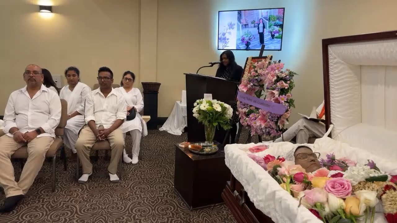 The Final Day of My Mom - Funeral Services Part 1 - YouTube