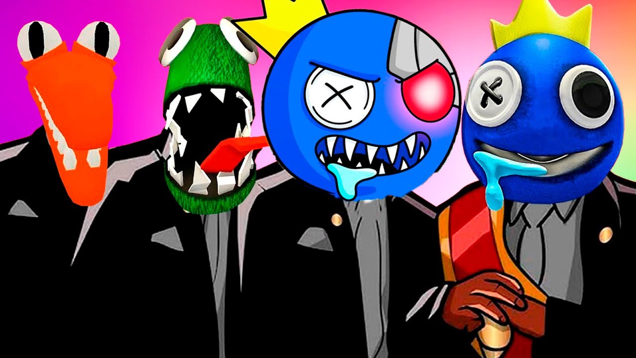 BLUE vs BLUE exe / Rainbow Friends Animation (COFFIN DANCE COVER) - YouTube