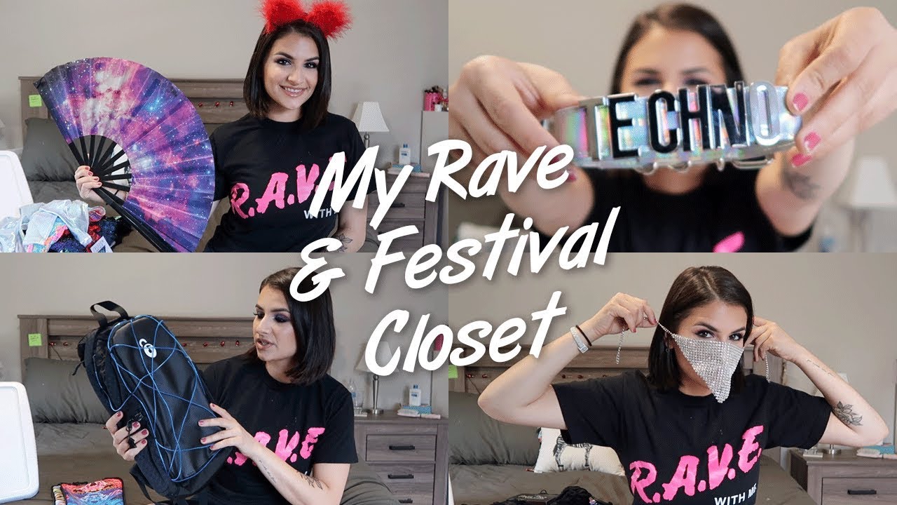 How to Build Your Rave & Festival Closet - YouTube