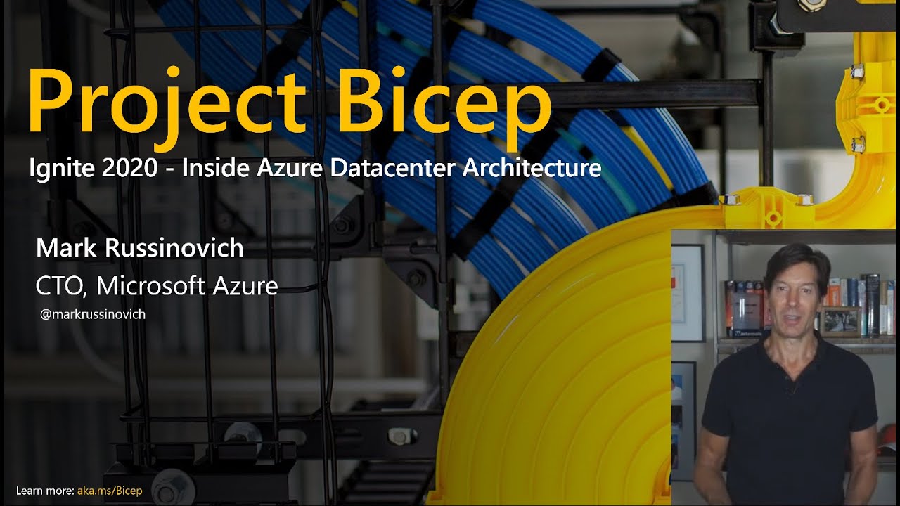 Project Bicep Demo at Ignite 2020 by Mark Russinovich - YouTube