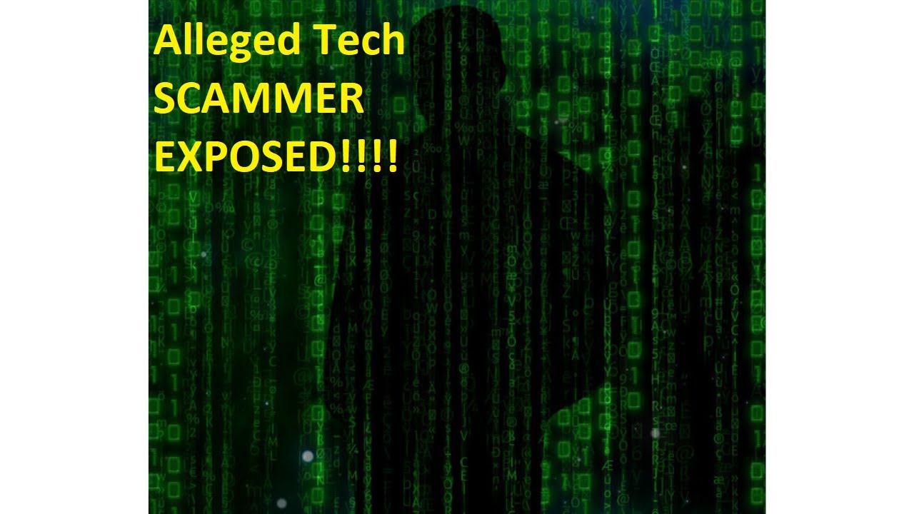 Alleged Tech Support SCAMMER EXPOSED!! - YouTube