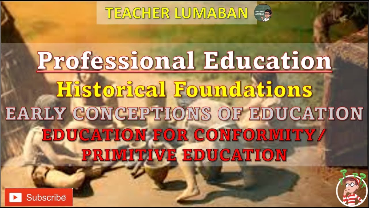 Education for Conformity/Primitive Education - YouTube