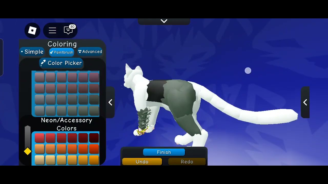 I just found a new dark green glitched pelt color in Wc:ue! #wcuemorphs ...