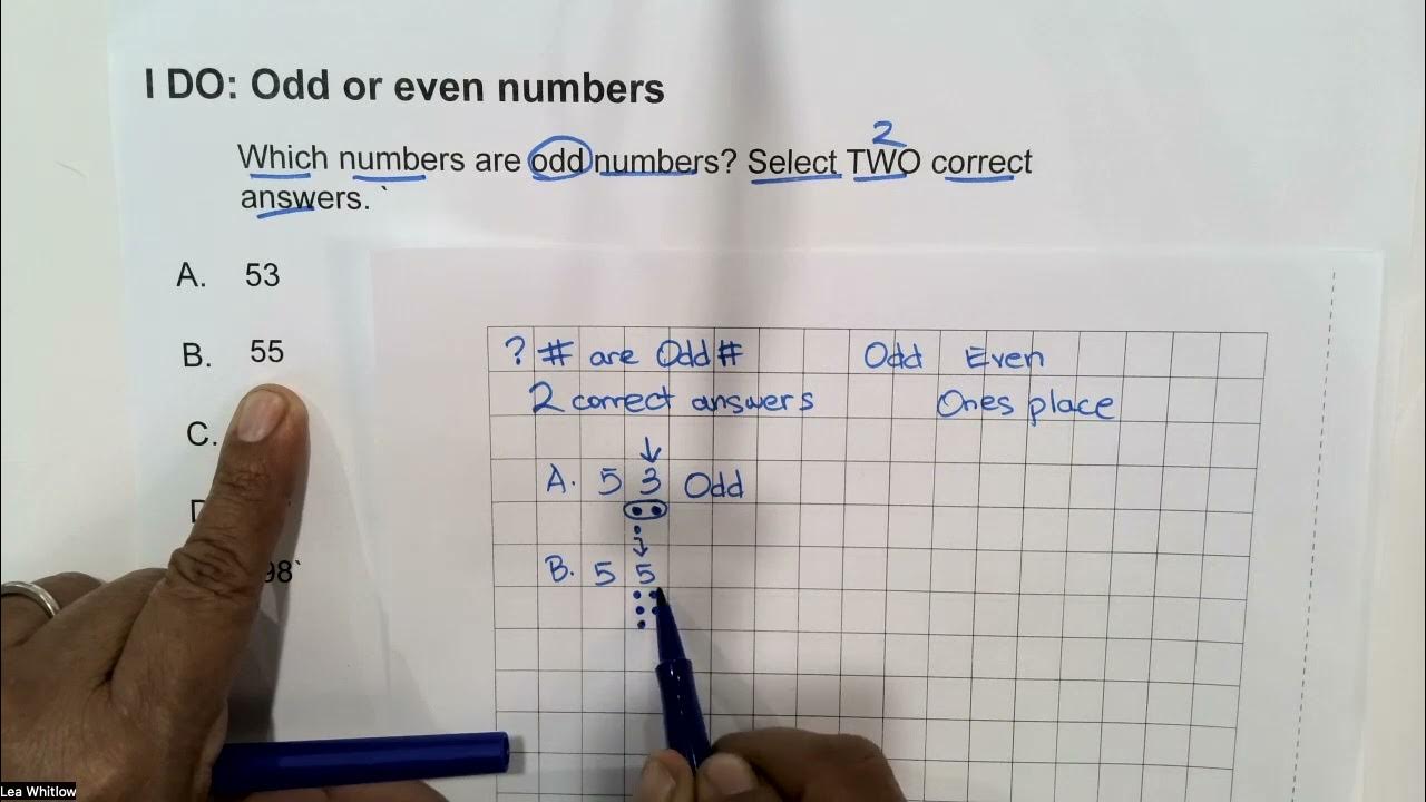 3.4I Odd or even numbers - YouTube
