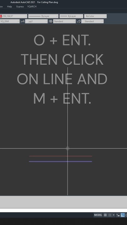 How To Create Multi Offset In AutoCAD - YouTube