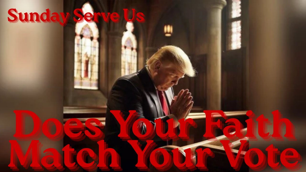 Do Your Beliefs Guide Your Vote? | Sunday Serve Us Reacts - YouTube