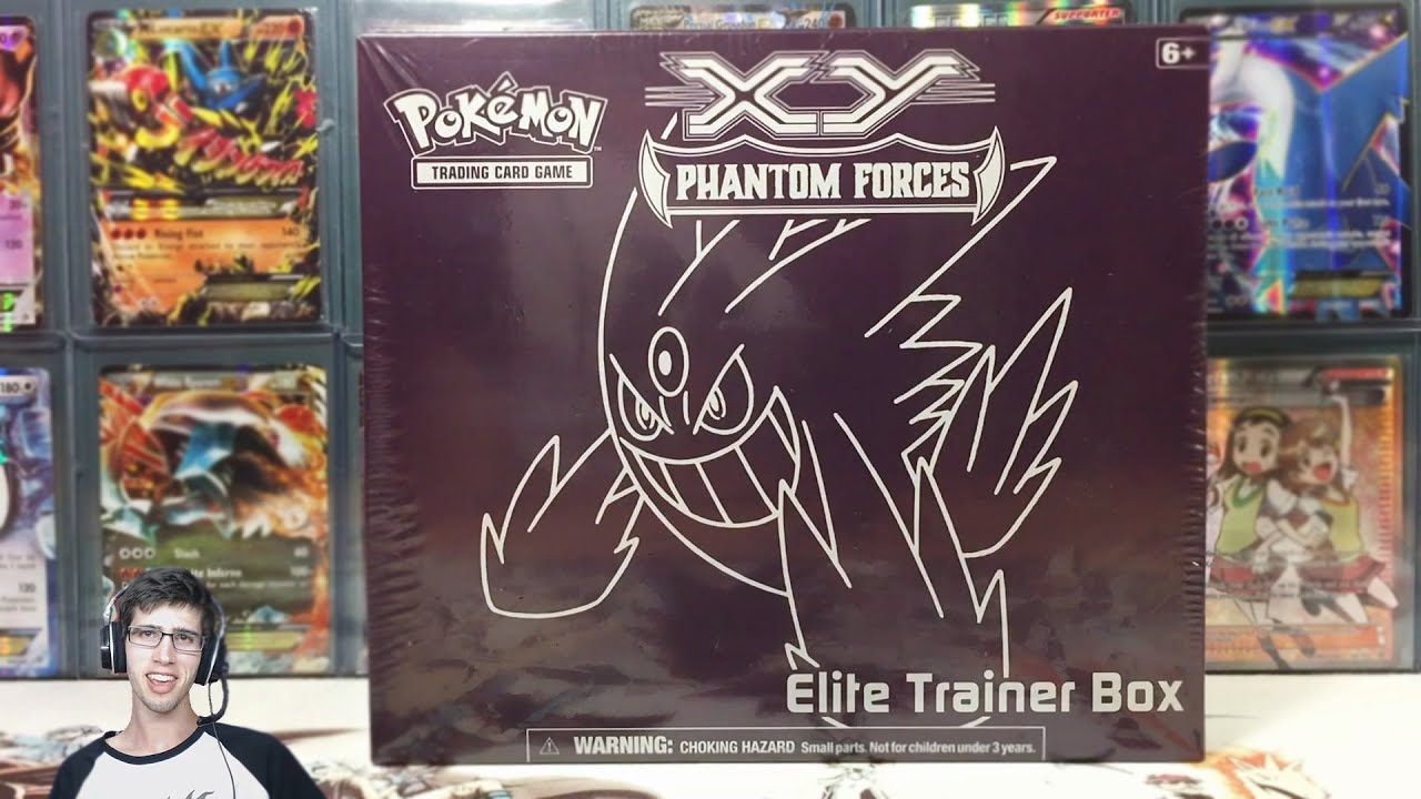 Opening a Mega Gengar Phantom Forces Elite Trainer Box - "Gengar ...