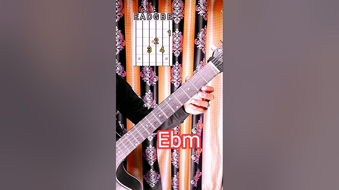Guitar Play | Ebm Chord | #youtubeshorts #shortvideo #youtube - YouTube