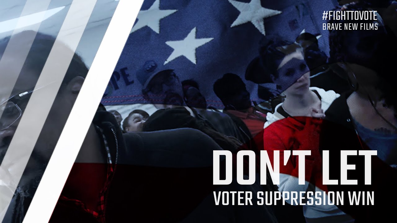 Election Day: Don't Let Voter Suppression Win • BRAVE NEW FILMS - YouTube